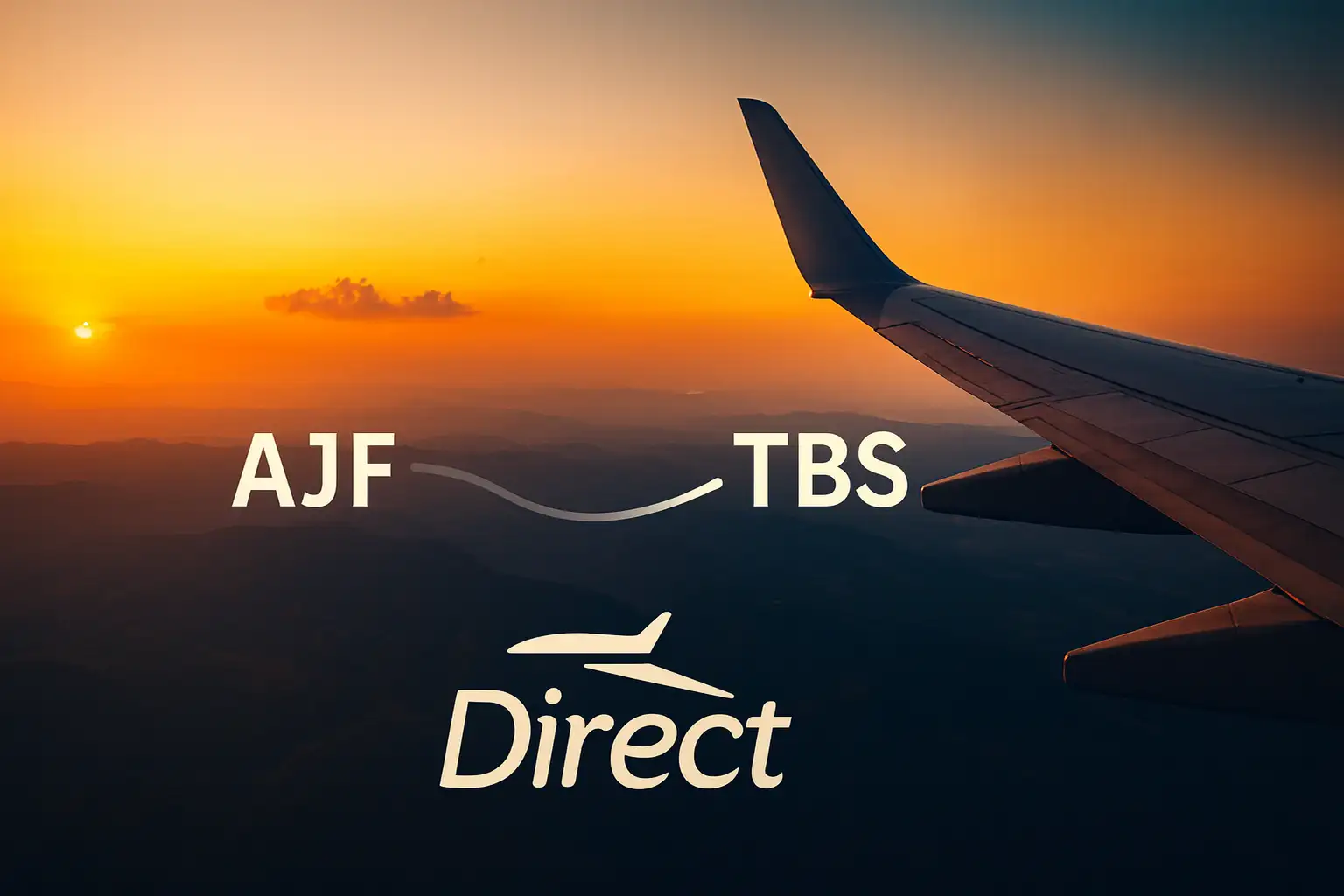 حجز طيران من الجوف إلى تبليسي (AJF إلى TBS) | عروض خاصة علي الرحلات
